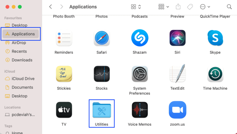 How to Use Utilities Folder on Mac – TechCult