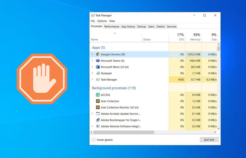 How To End Task In Windows 10 TechCult How To End Task In Windows 10 TechCult