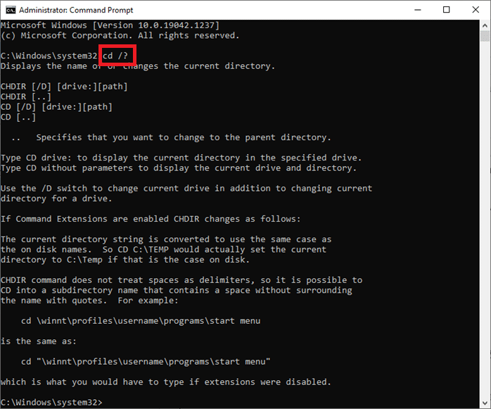 How To Change Directory In Cmd On Windows 10 Techcult
