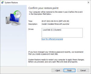 Fix The Handle is Invalid Error in Windows 10 – TechCult