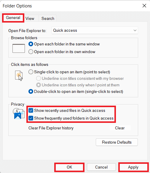 How To Hide Recent Files And Folders On Windows 11 Techcult