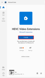 How to Install HEVC Codecs in Windows 11 – TechCult