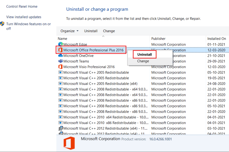 Fix Microsoft Office Not Opening on Windows 10 – TechCult