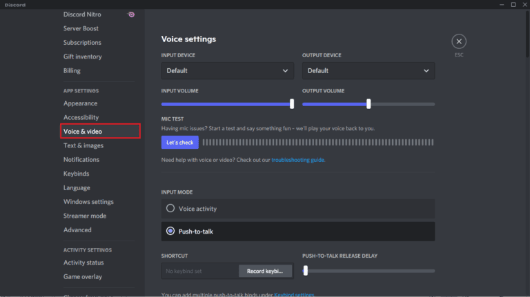How to Use Push to Talk on Discord – TechCult