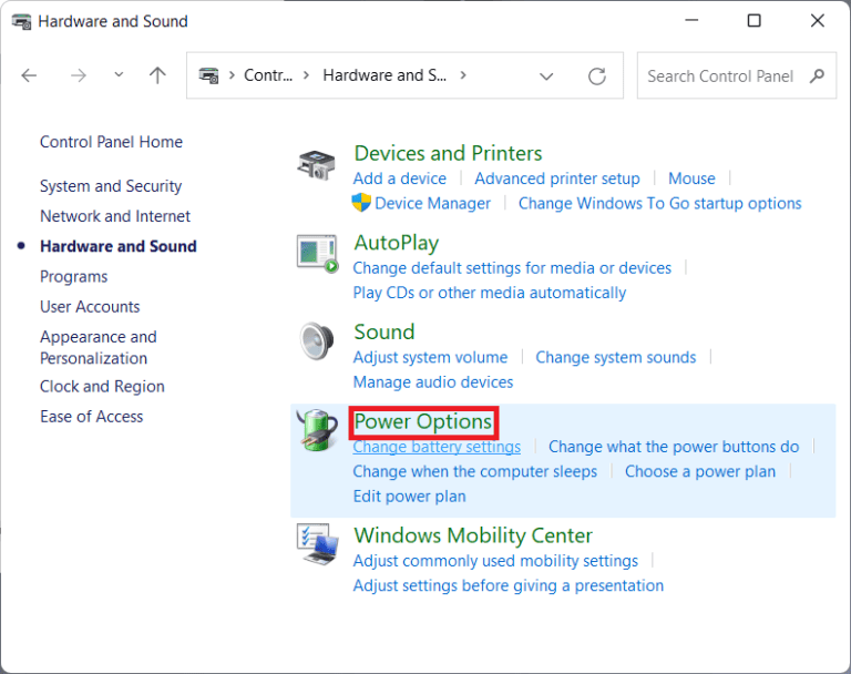 How to Change Lid Open Action in Windows 11 – TechCult