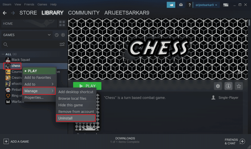 How to Uninstall Steam Games – TechCult