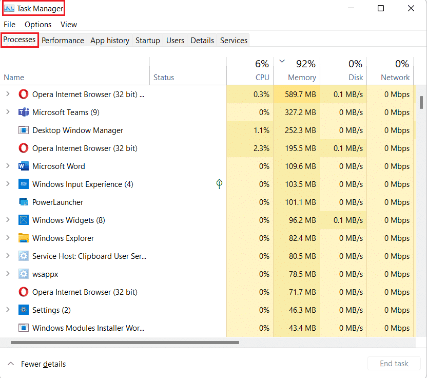 How To View Running Processes In Windows 11 TechCult