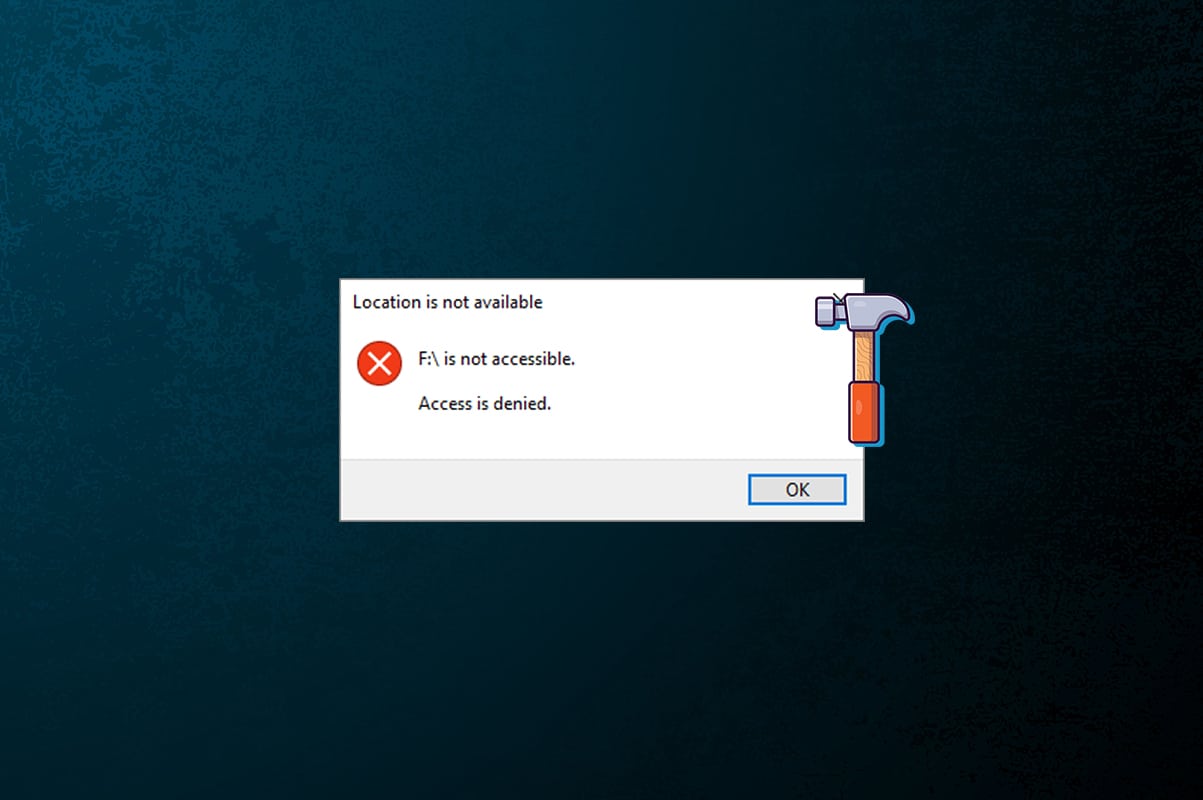 How To Fix Access Is Denied Windows 10 TechCult