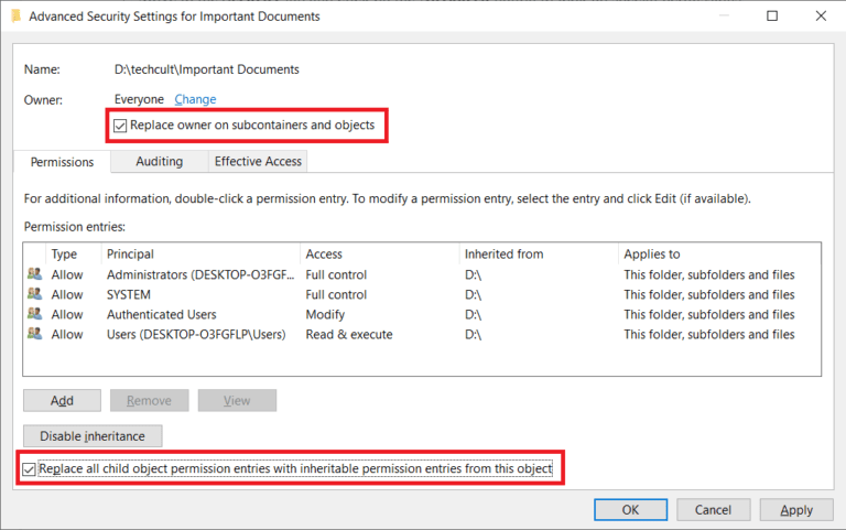 How to Fix Access is Denied Windows 10 – TechCult