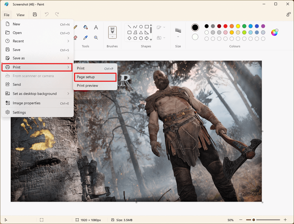 How To Print Large Images On Multiple Pages In Windows 11 2023 