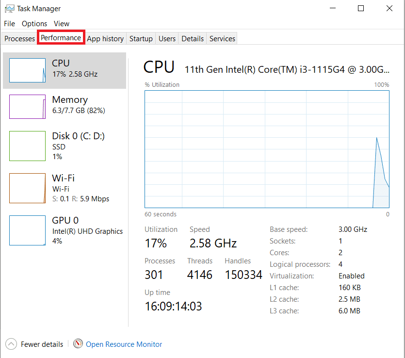 How To Check RAM Frequency On Windows 10 TechCult