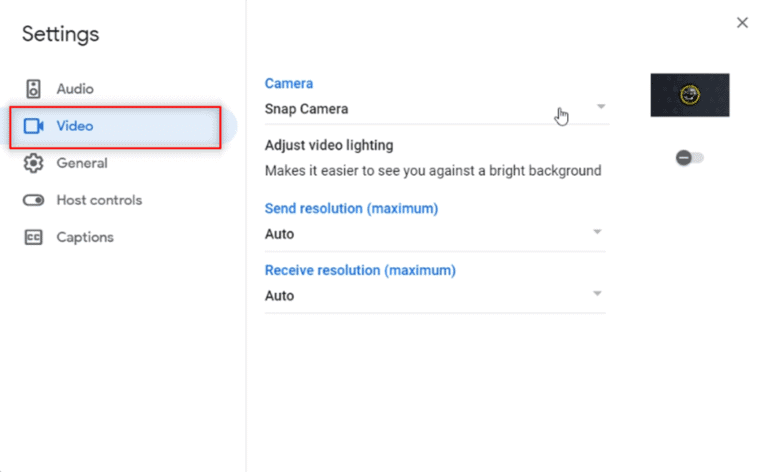 How to Use Snap Camera on Google Meet – TechCult
