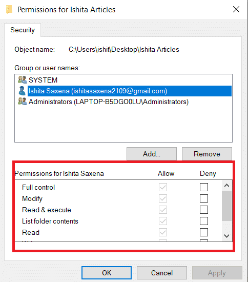 How To Change File Permissions In Windows 10 Techcult