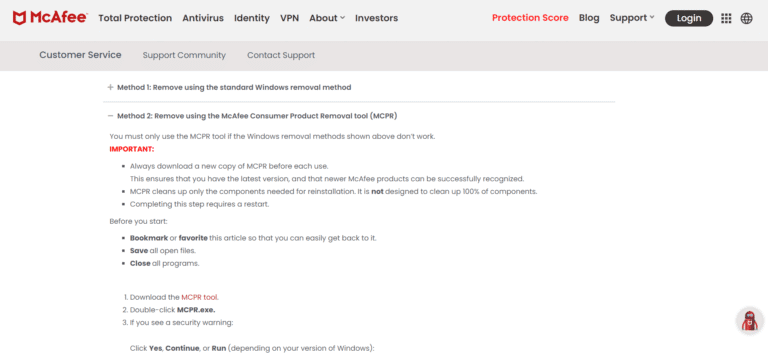 How to Uninstall McAfee LiveSafe in Windows 10 – TechCult