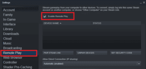 Fix Steam Remote Play Not Working in Windows 10 – TechCult