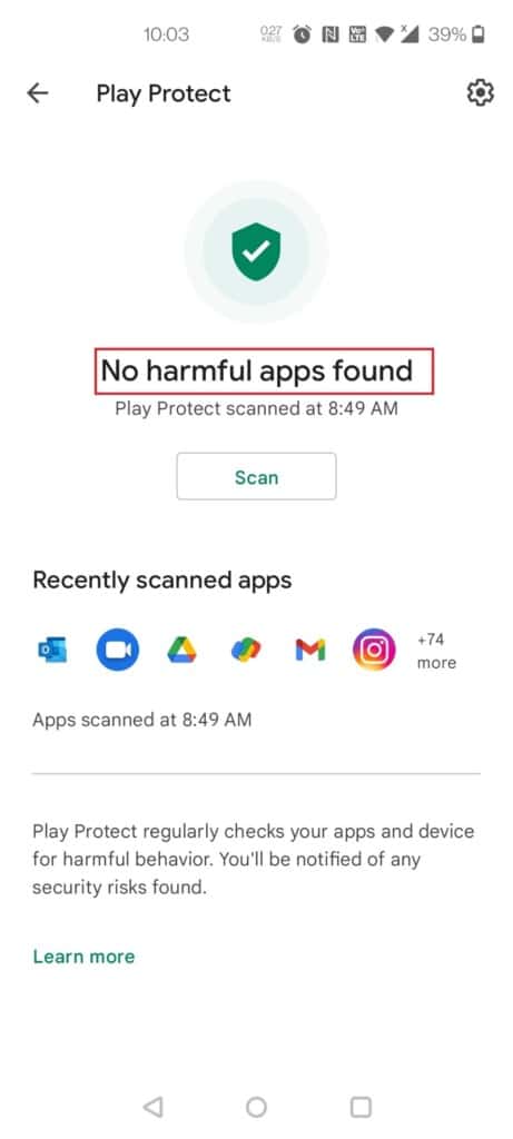 Fix Virus Pop Up on Android – TechCult