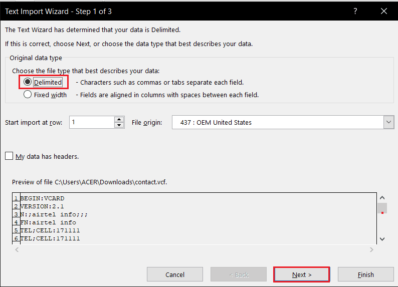 How To Edit VCF File On Windows 10 TechCult