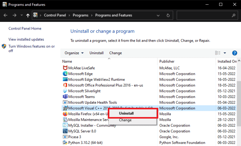 Fix Runtime Error C On Windows 10 TechCult