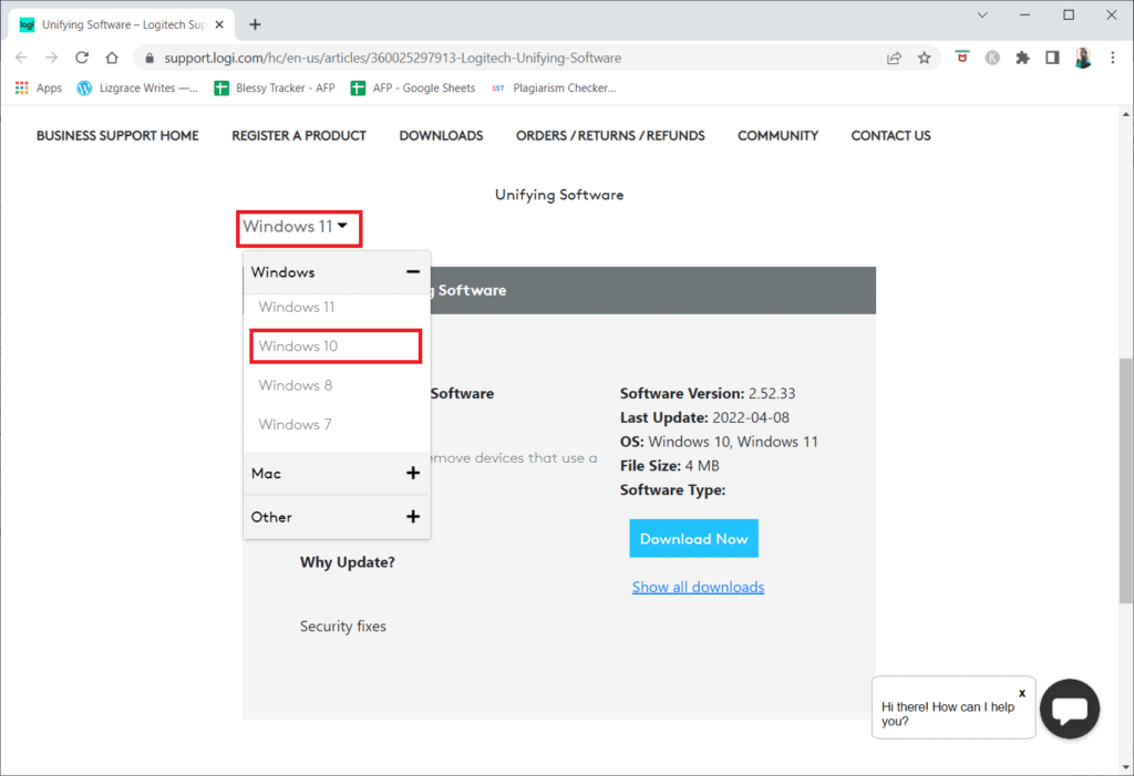 Fix Logitech Unifying Receiver Not Working in Windows 10 – TechCult