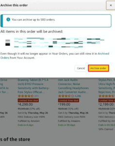 How to Archive or Unarchive Orders on Amazon App – TechCult