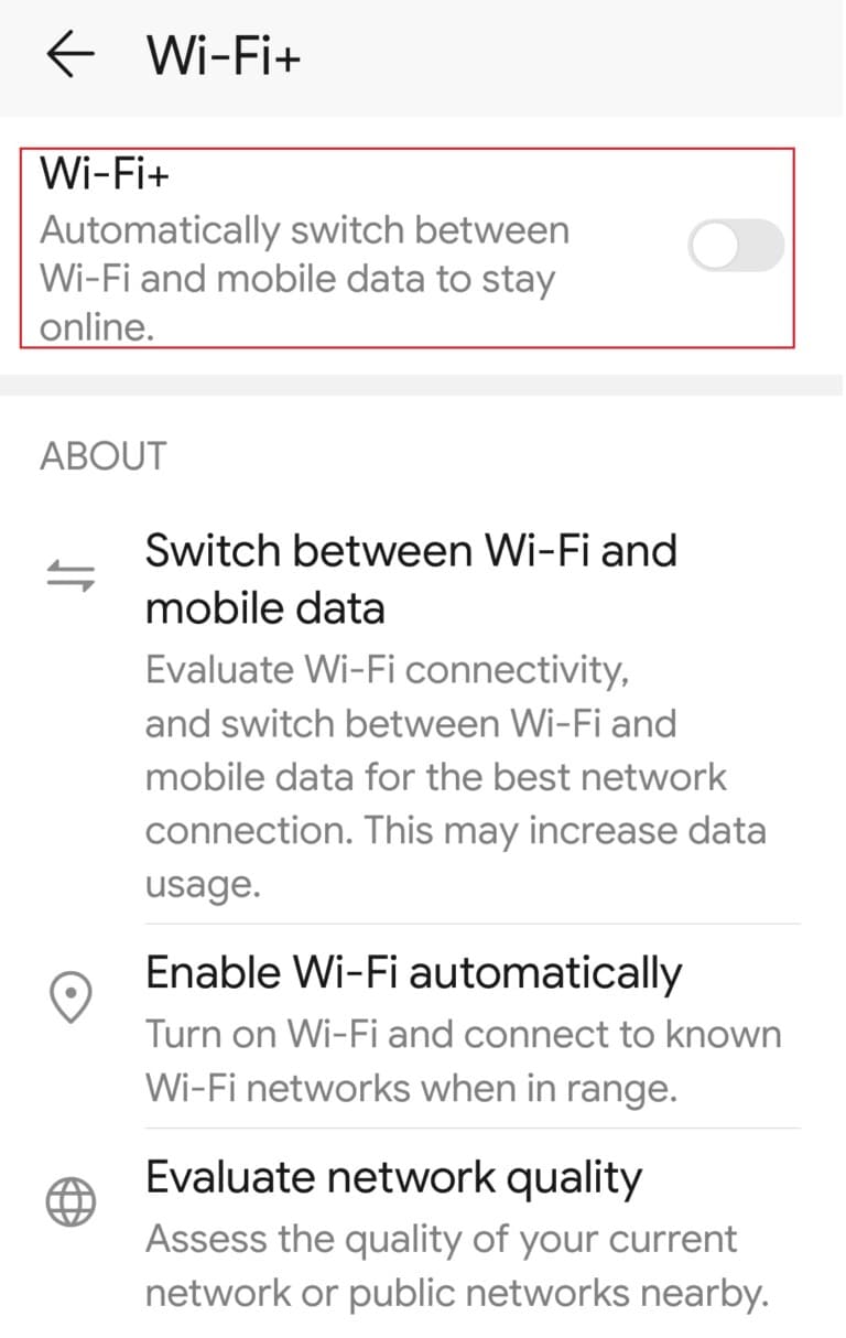 Fix Wifi Keeps Turning Off Automatically On Android Techcult