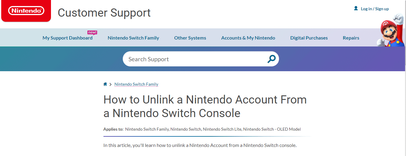 How To Unlink Nintendo Account From Switch Ditechcult