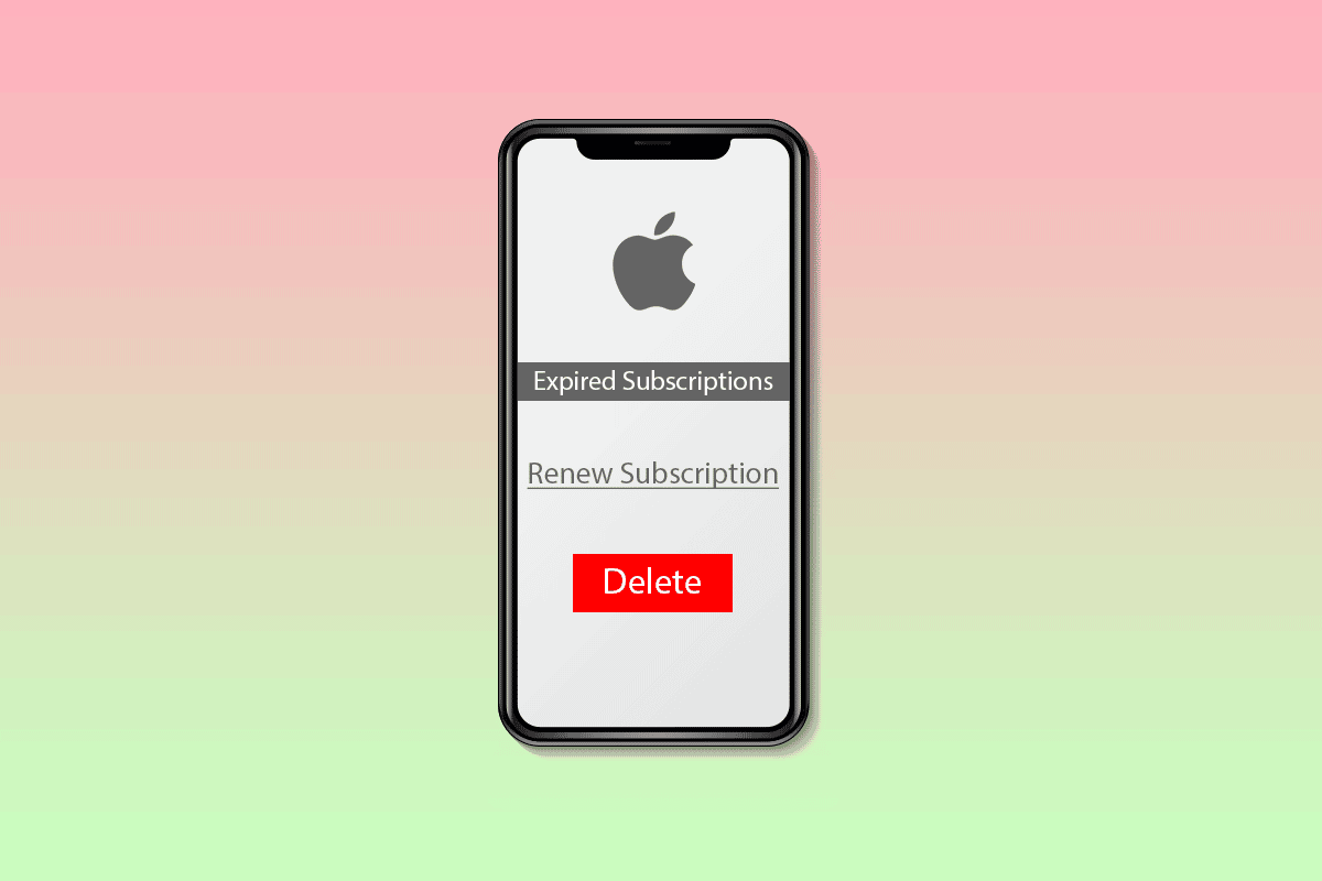 How Do I Delete Expired Apple Subscriptions TechCult