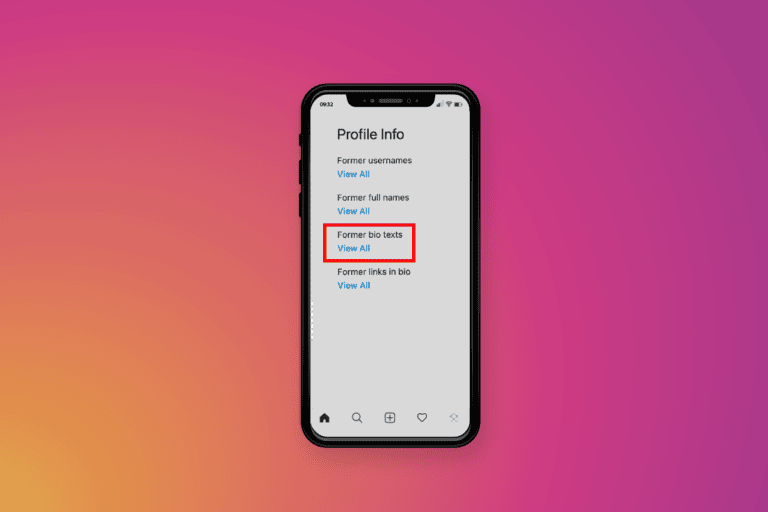 How to Find Old Bios on Instagram – TechCult