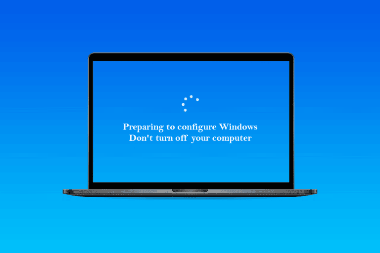 Fix Stuck on Preparing to Configure Windows 10 – TechCult