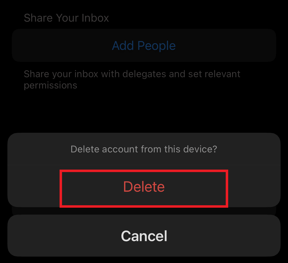 How To Delete Outlook Account Techcult