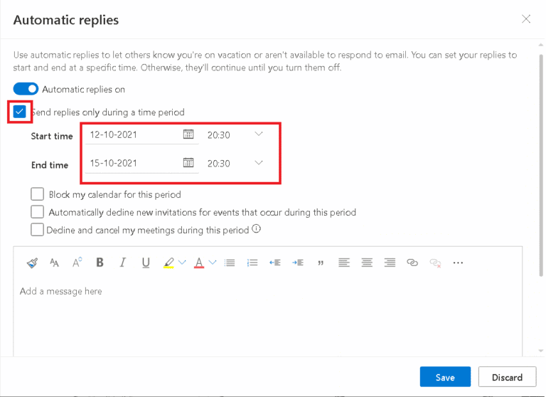 How to Set Out of Office in Teams – TechCult