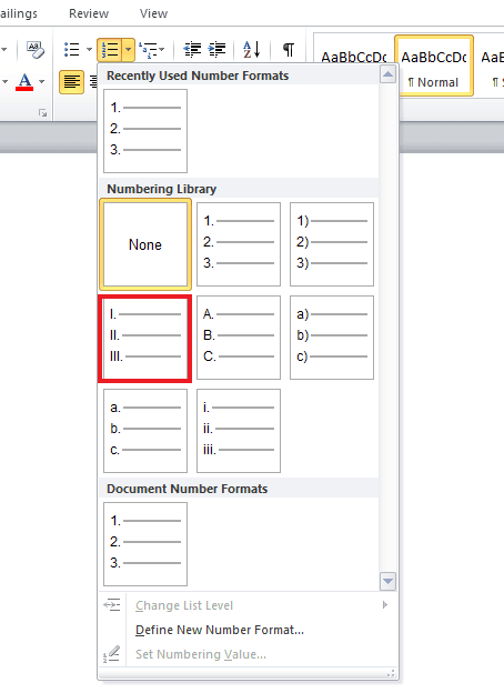How To Write Roman Numbers In Word TechCult