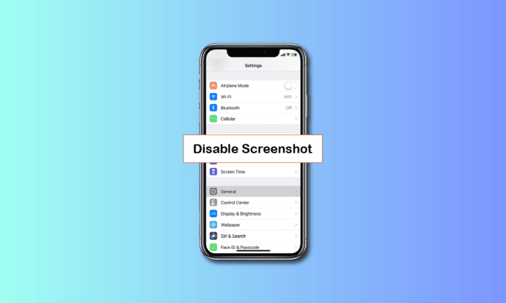 How to Disable Screenshot on iPhone - TechCult