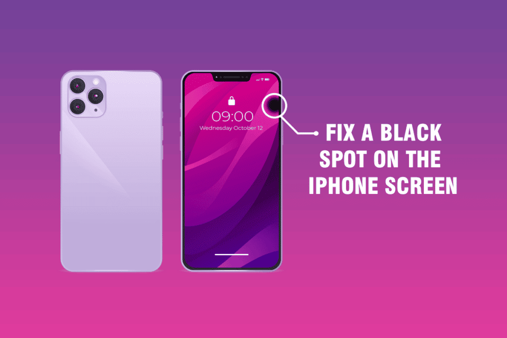 How To Fix Black Spot On IPhone Screen TechCult How To Fix Black Spot On IPhone Screen TechCult