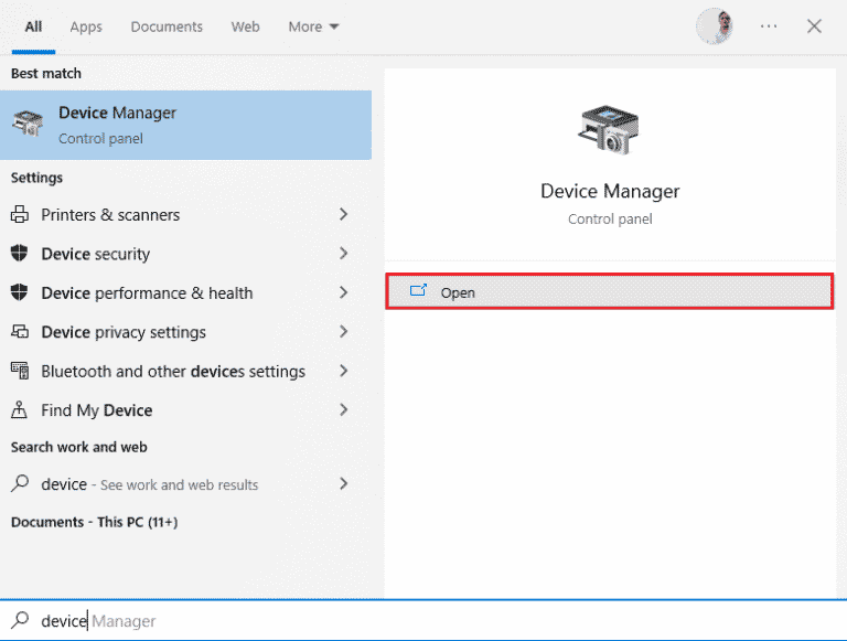 Fix Error Printing in Windows 10 – TechCult