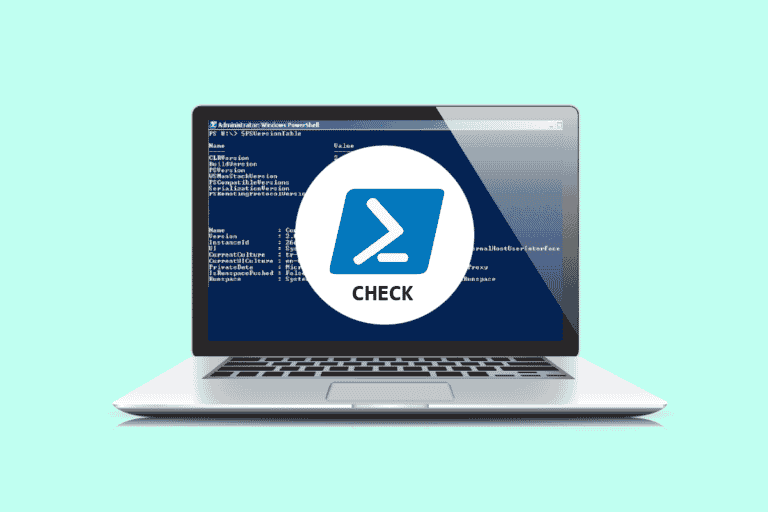 How To Check PowerShell Version In Windows 10 TechCult