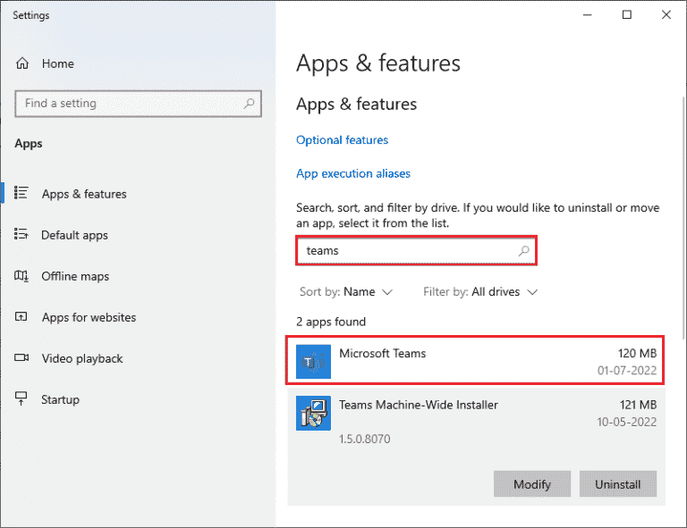 Fix Microsoft Teams Crashing on Windows 10 – TechCult