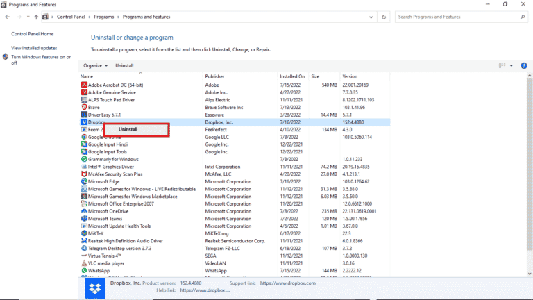 Fix Dropbox Error Downloading Your File in Windows 10 – TechCult