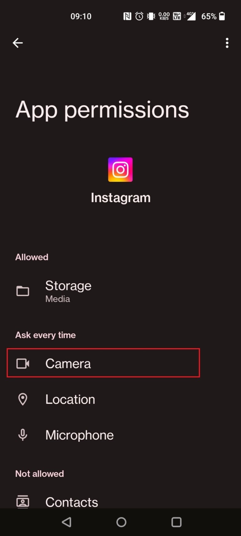 How to Enable Camera Access on Instagram – TechCult
