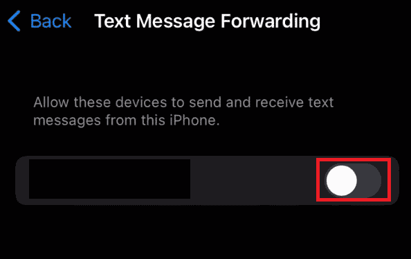 How To Automatically Forward Text Messages To Another IPhone TechCult