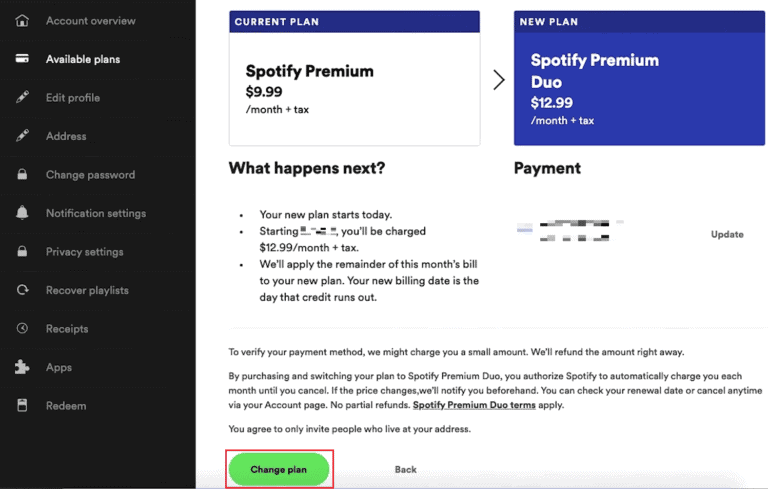 How Can You Change Your Spotify Plan – TechCult