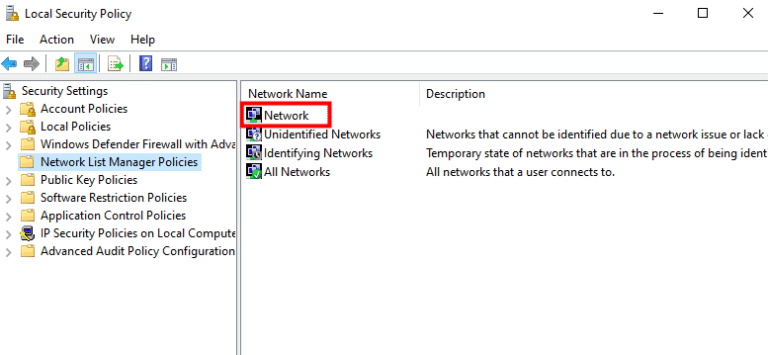 Fix Windows 10 Network Profile Missing Problem – TechCult