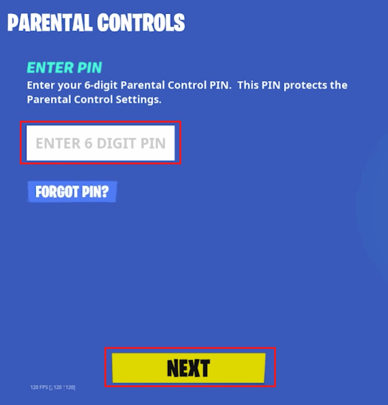 How to Turn Off Parental Controls on Fortnite – TechCult