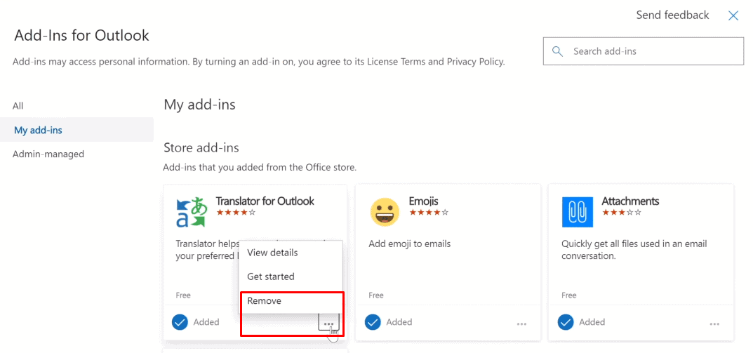 What Is Outlook Yellow Triangle TechCult