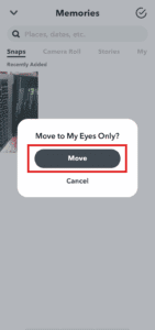 How to Delete My Eyes Only on Snapchat – TechCult