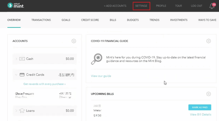 How to Remove an Account from Mint – TechCult