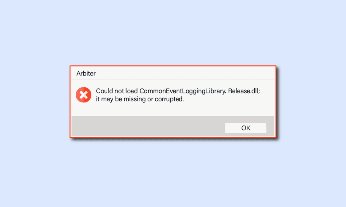 Fix Arbiter.dll Was Not Found in Windows 10 - TechCult