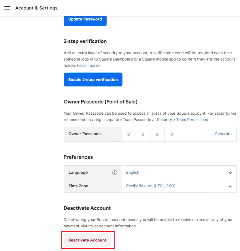 How To Delete Square Account TechCult