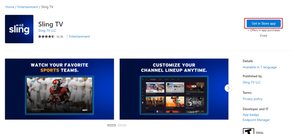 Fix Sling TV Error 8-12 Message – TechCult