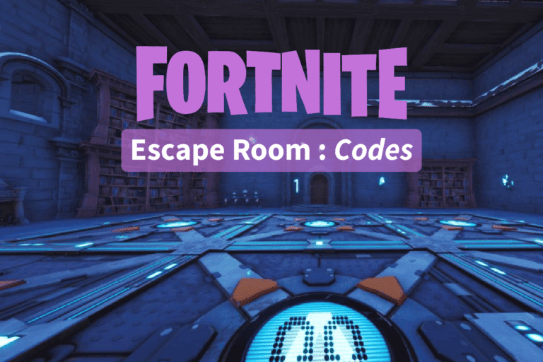 Best Fortnite Escape Room Codes: Redeem Now – TechCult